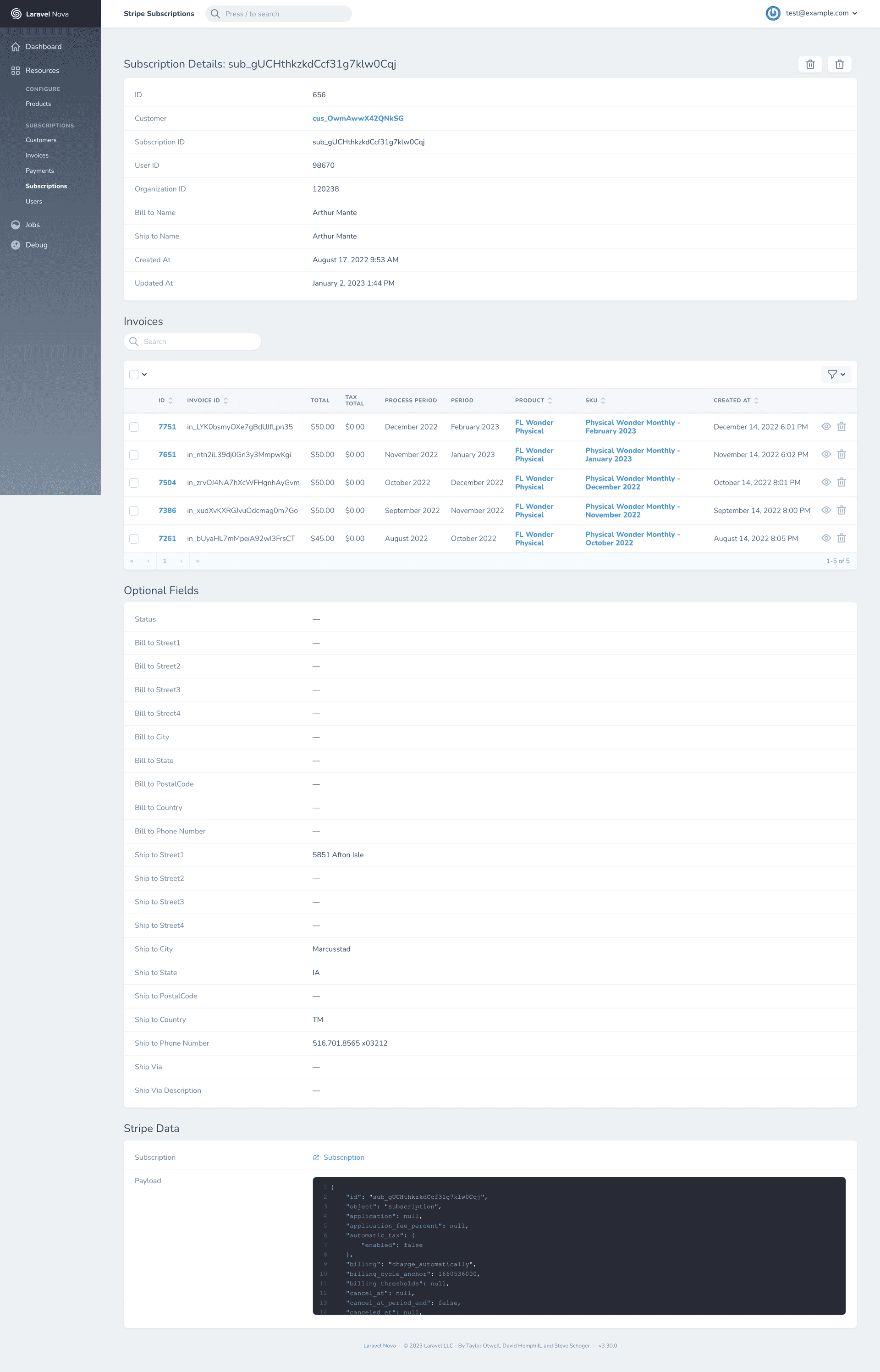 Orange Subscriptions Portfolio | braytonium